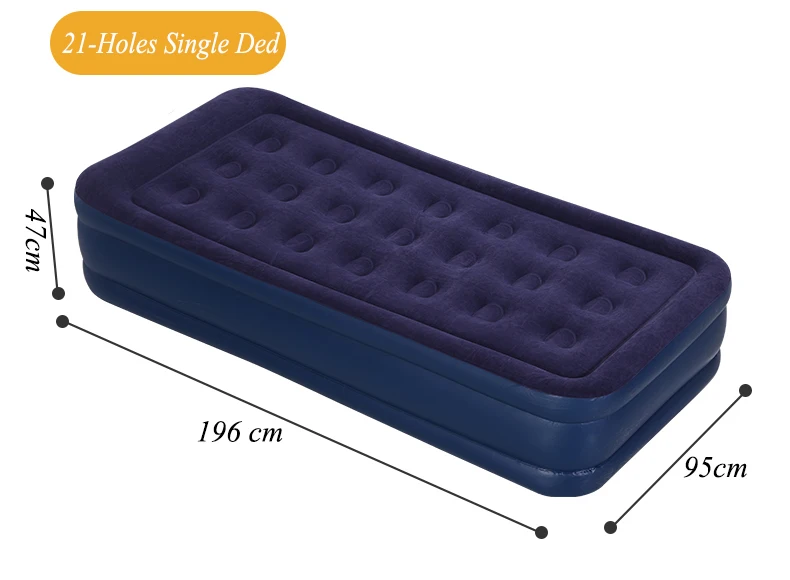 BS-H21 Pvc Lilo air Mattress Water Inflatable Sea Mattress With ...