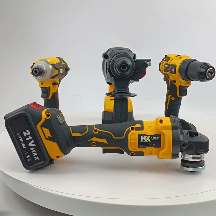 Factory Power Drills Kit 21v Portable Electric Cordless Brushless 18v ...