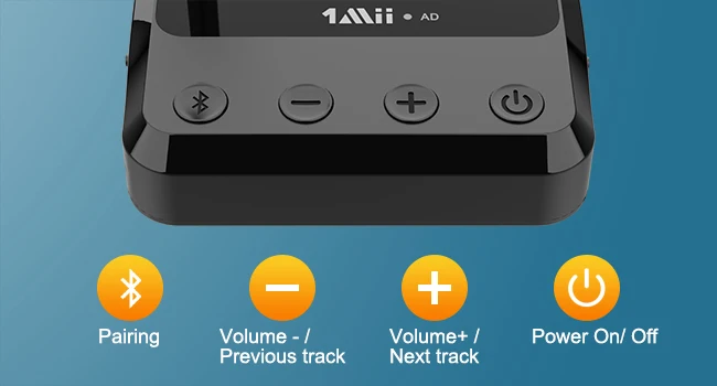 Custom Bluetooth Audio Transmitter Receiver 3 In 1 1mii B310 Up To 20h ...