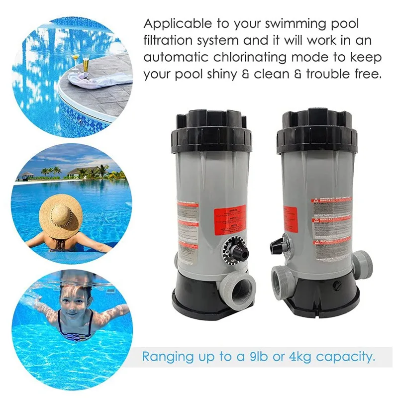 Factory Wholesale Swimming Pool Automatic Chlorine Dispenser Feeder ...