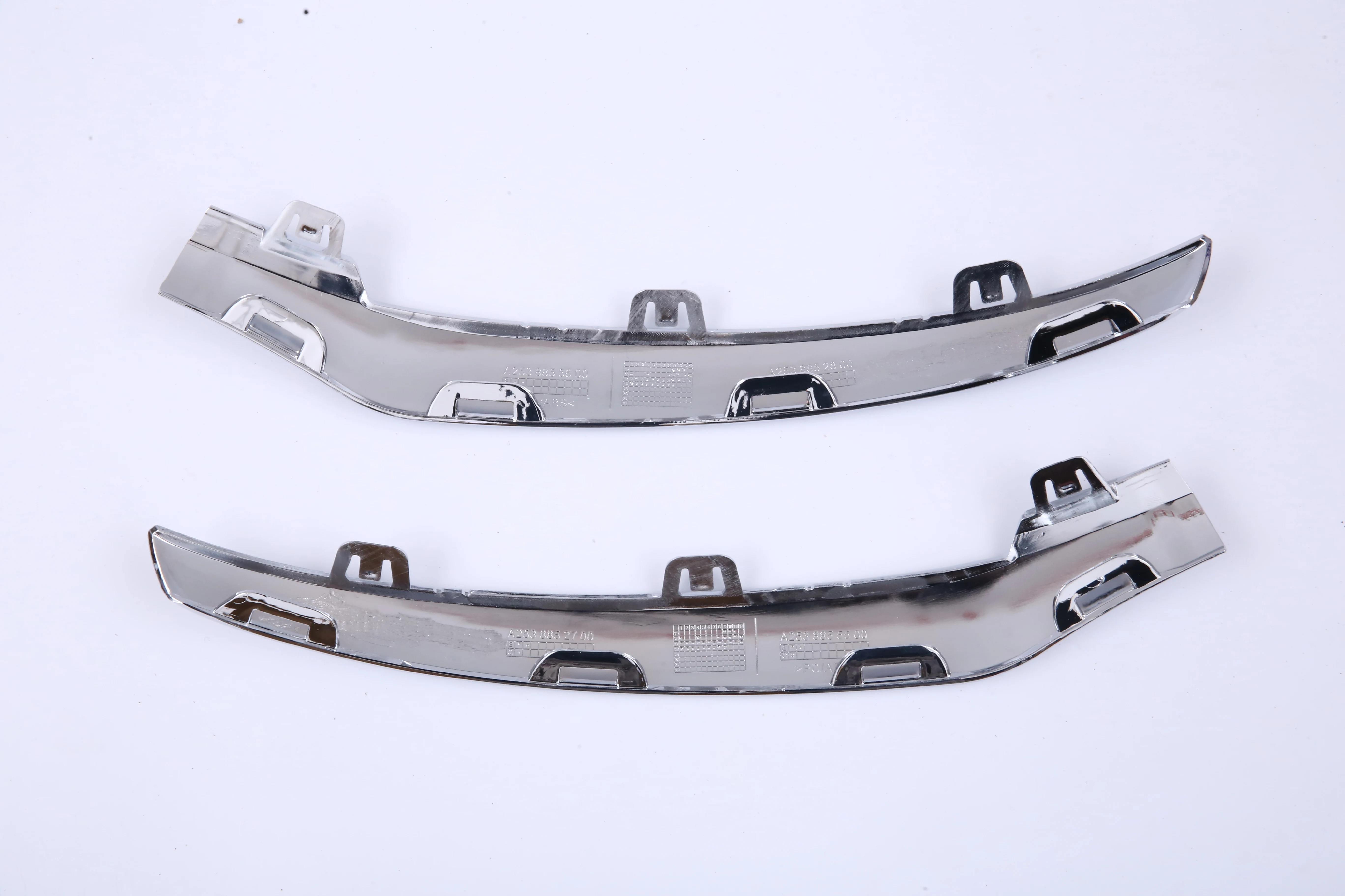 Front Bumper Lower Chrome Molding Trim For Mercedes Benz Glc-class W253 ...