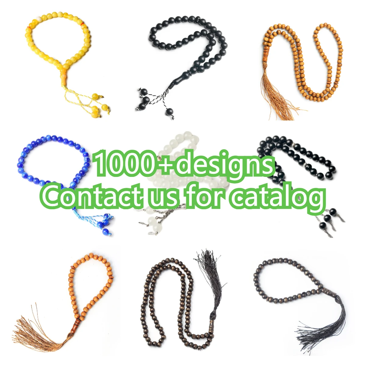 Wholesale Religious Tasbih 33 99 Pieces Beaded Necklace Prayer Rosary ...