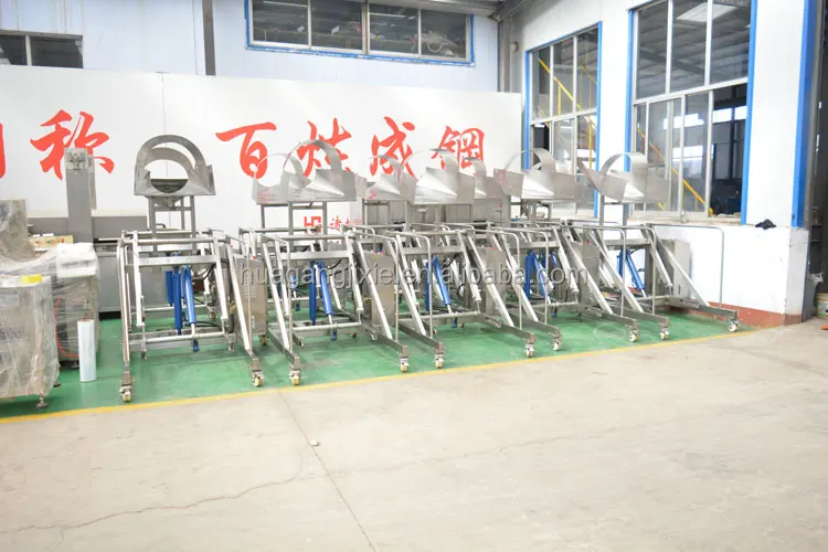 200L Meat Lifter Hydraulic Meat Trolley Hoist Bin Hoists Vacuum Meat ...