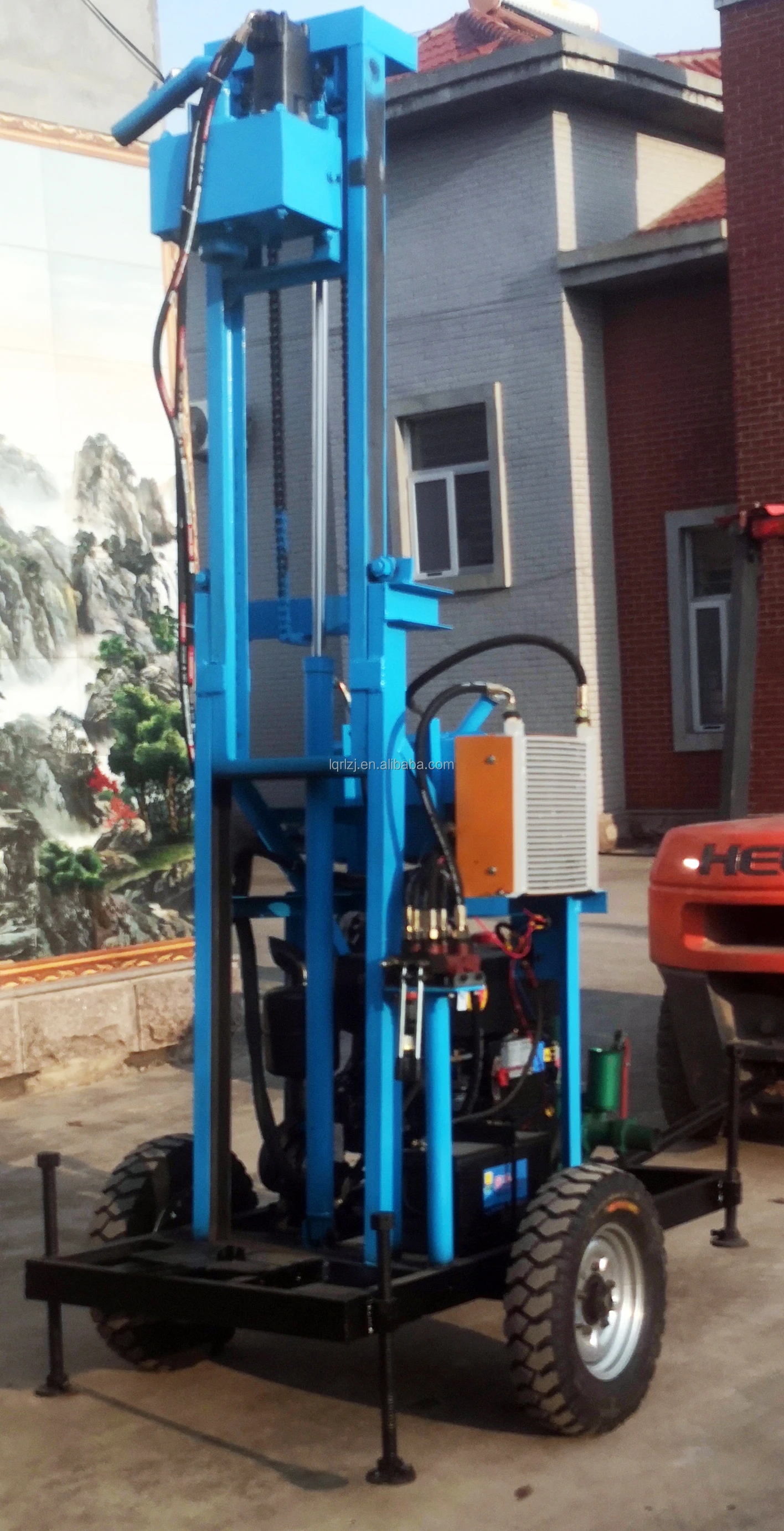 Home Use 100m Depth Mini Electric Portable Water Well Drilling Rig ...