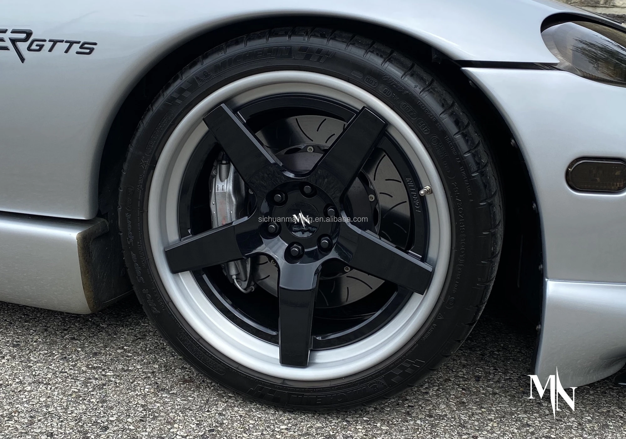 Customized 5x120 5x114.3 5x112 Forged Aluminum Wheels Chrome Finish for ...