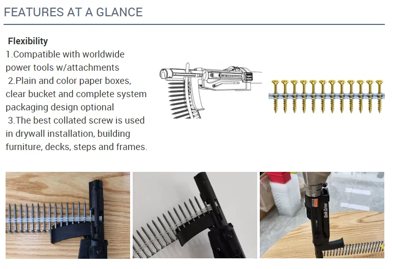 Plastic Collated Screws for Subfloor System| Alibaba.com