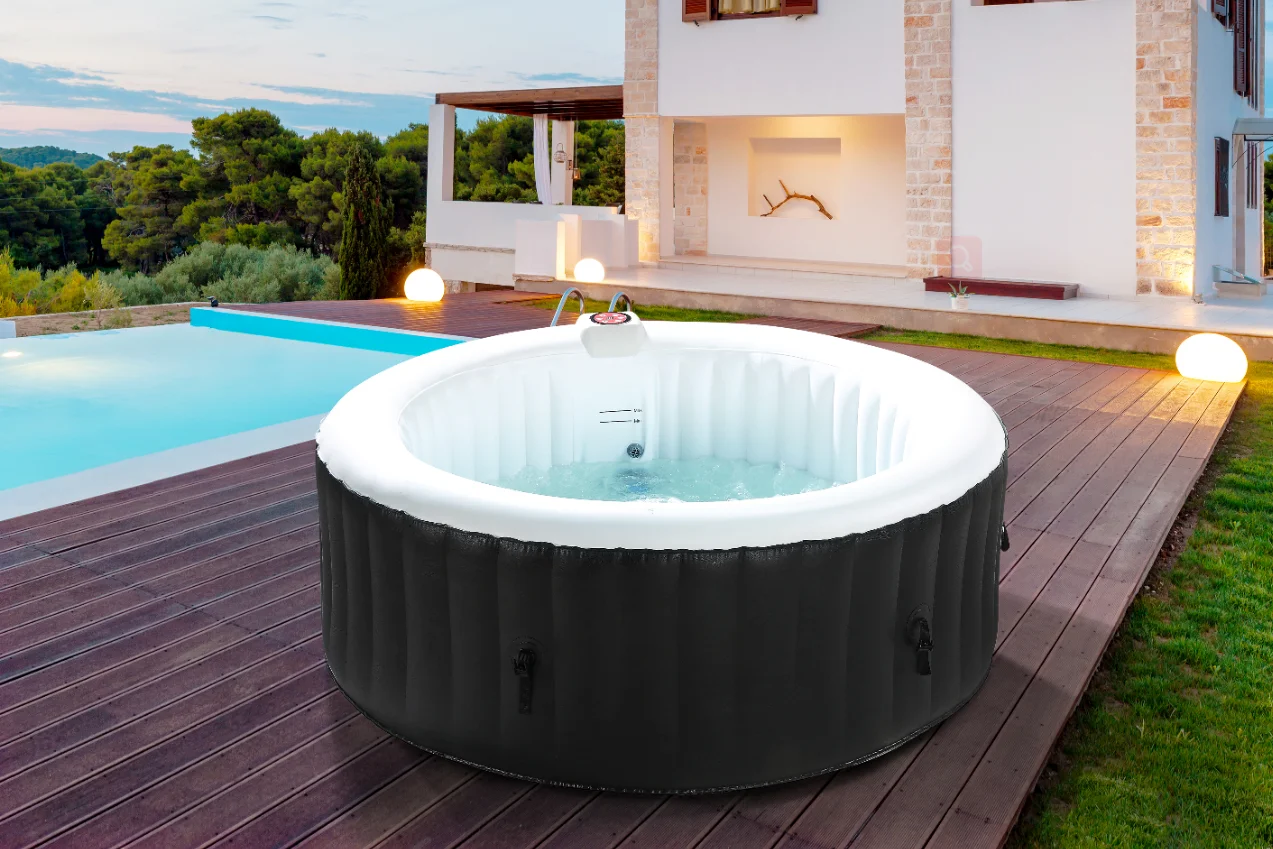 Sunshine Giant Spa 6 Person Inflatable Hot Tub - Portable Bubble ...