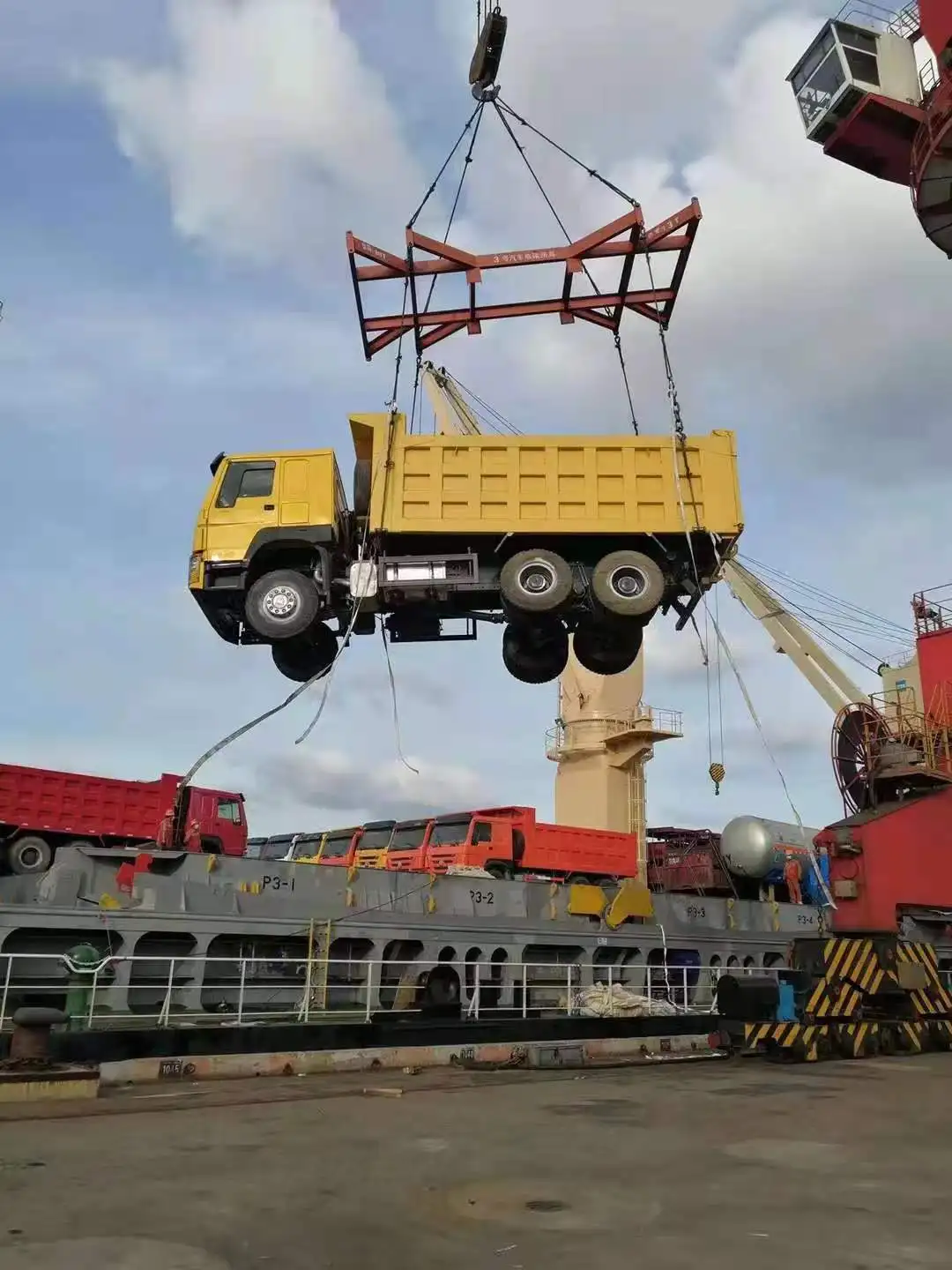 Jt Brand 3-axle U Shape Hydraulic Grain Dumping Rear End Dump Tipper ...