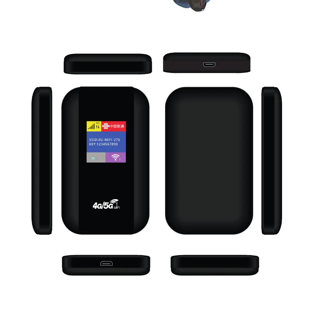 High Speed 4g Lte Cat4 Modem Wireless Hotspot 4g Mobile Routeur ...