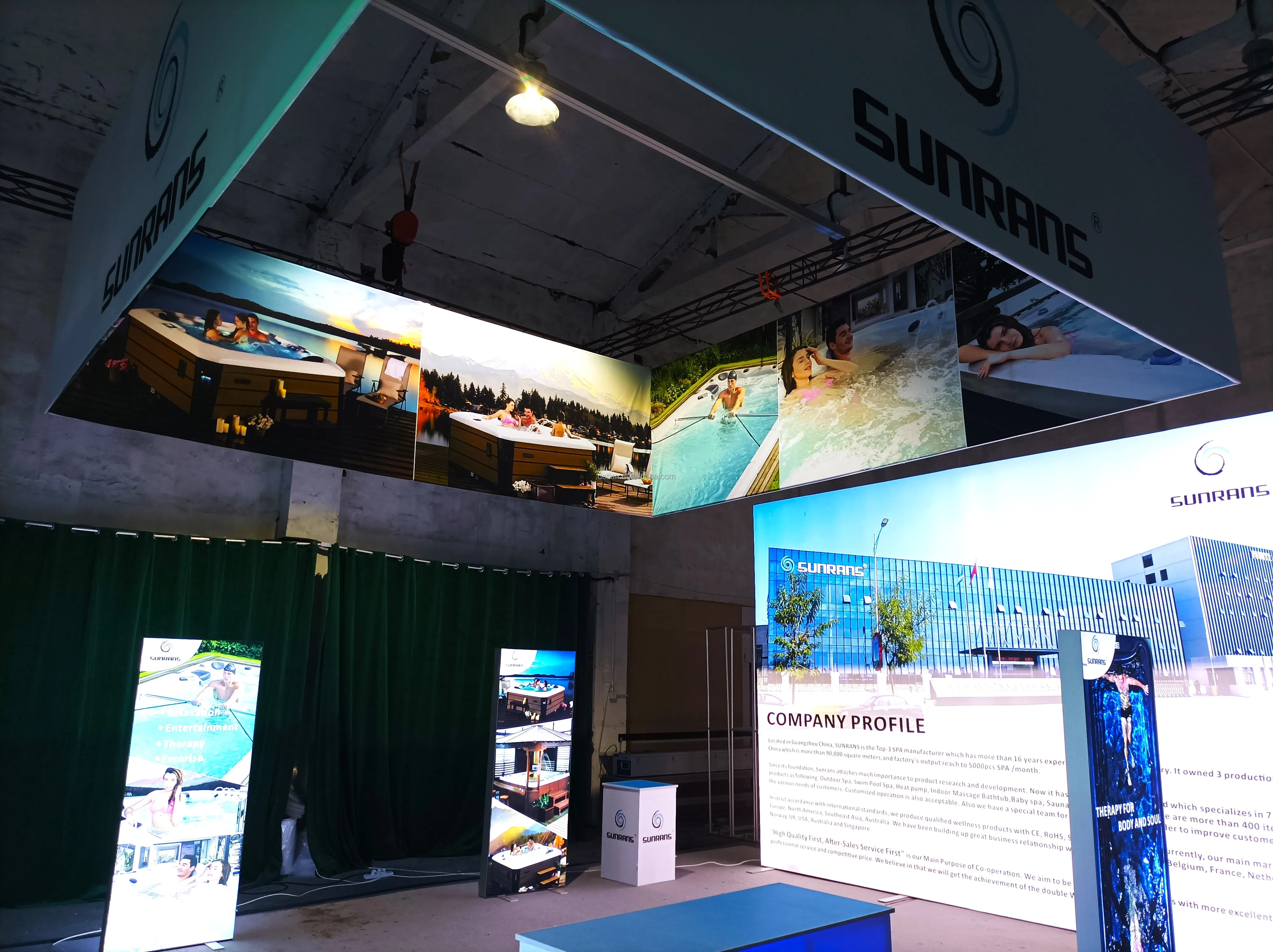 Wholesale New Design Custom Modular Aluminum 20x20 Shelf Portable Trade ...