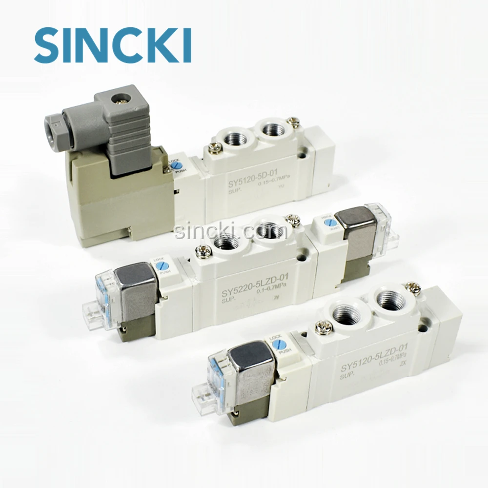 Smc 공압 부품 Smc Sy 시리즈 Sy5120 공압 솔레노이드 밸브 - Buy Smc 공압 부품 Smc 공압 솔레노이드 밸브 ...