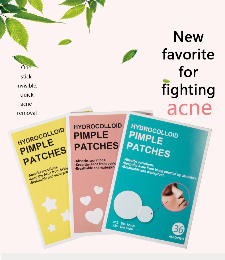 Custom Factory Skincare Hydrogel Acne Pimple Patch for Women ...