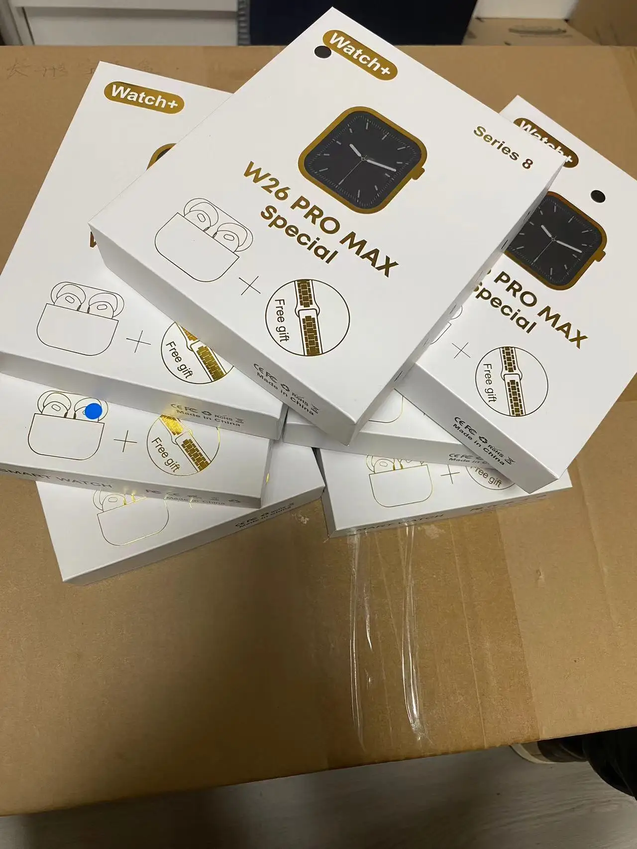 W26 Pro Max Special Smart Watch 2 In 1 Earbuds Series 8 Watch Reloj ...