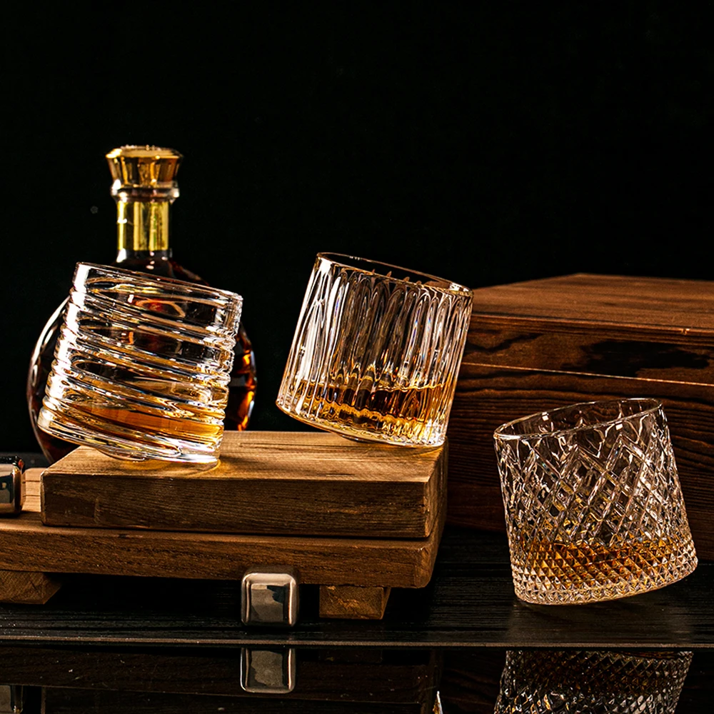 High Quality Tilting Whiskey Glasses Drinking Glasses Rock Whisky ...