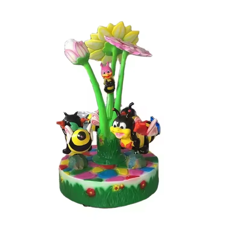 High Quality Bees Carousel Indoor Merry Go Round Kids Carousel Horse ...