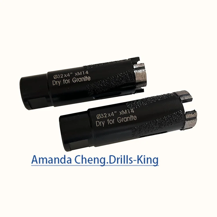 Dry Use 35mm Crown Segment Diamond Core Drill Bit Diamond Core Bit For ...