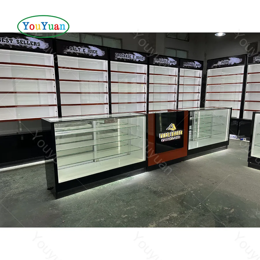 Retail Store Display Showcase Cigar Store Display Cabinet With Fancy ...