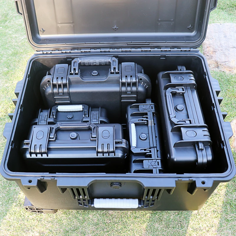 Custom L215xh Large Waterproof Plastic Hard Shell Travel Case Heavy ...