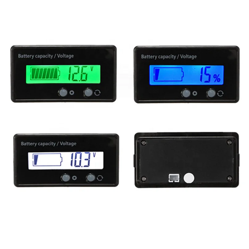 GY-6 Battery Level Display Meter - 12V to 72V Lead Acid