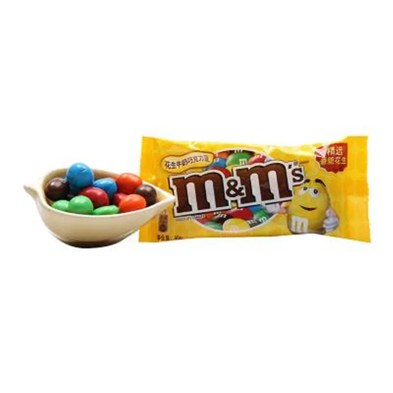 Wholesale M&M Chocolate Candy Pop with Peanut & Milk Flavor - 24 Bags ...
