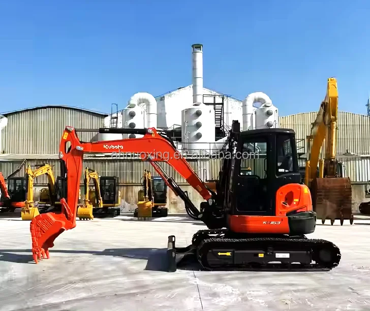 Japanese Original Second-hand Excavator KX163 Low Working Time Mini ...