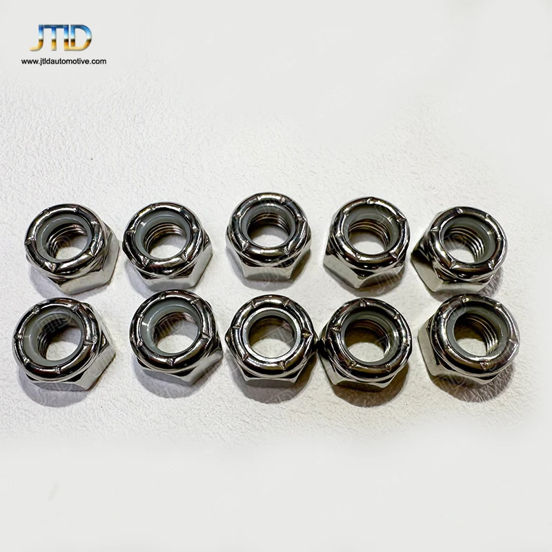 M6/m8 Flex Top Locknuts For Heavy Vibration Top Lock Flange Nut Flex ...