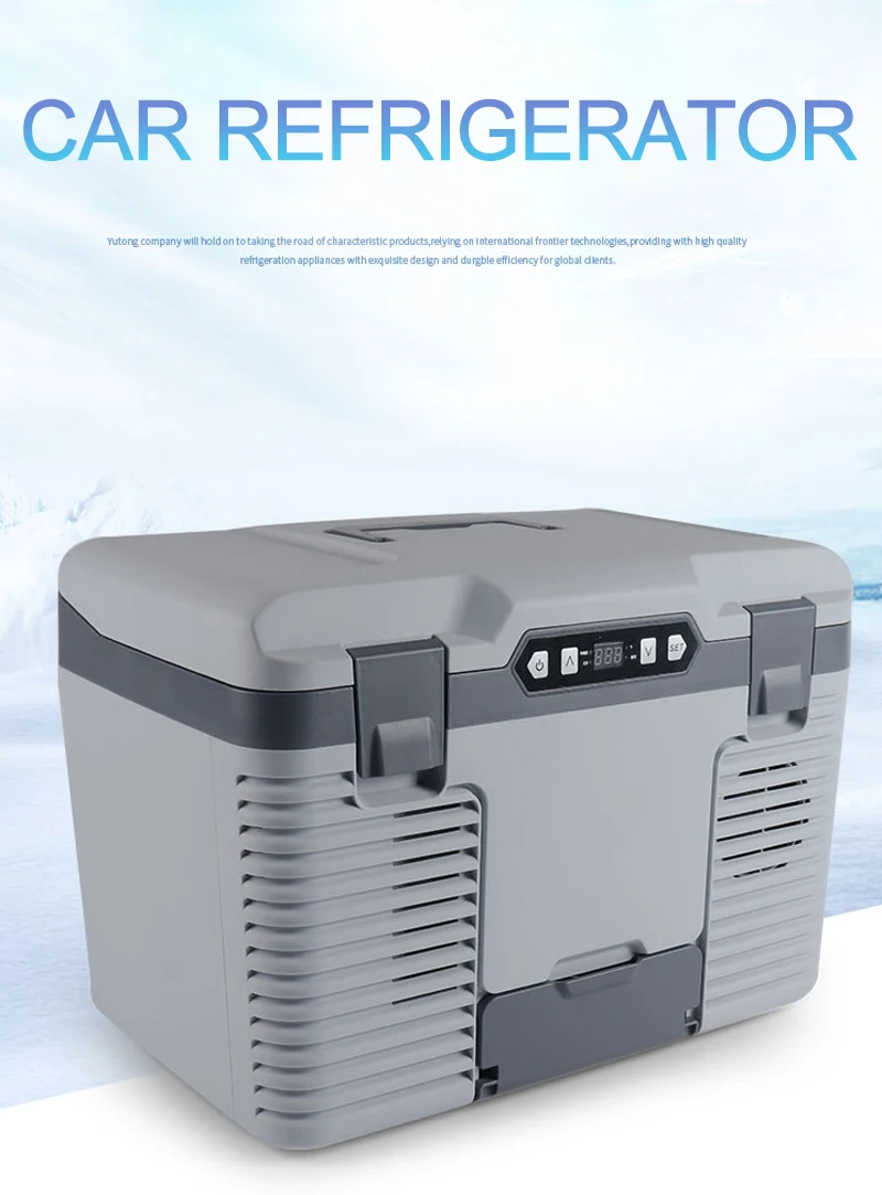 20l Portable Home Travel Small Refrigerator Mini Car Vehicle Fridge ...