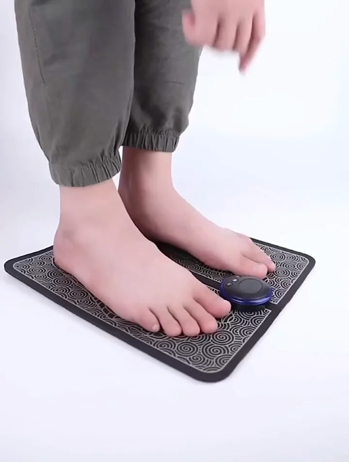 Dropshipping Electric Ems Vibrating Feet Muscle Stimulator Massage Mat ...