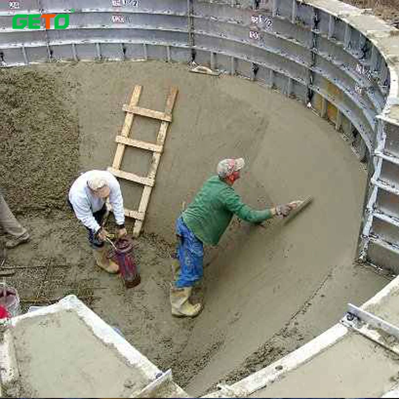 Modern Aluminum Circular Wall Panel Formwork for Building
