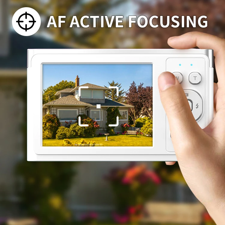 50.0mp 3x Optical Zoom Digital Compact Camera With 2.8 Inch Tft Screen ...