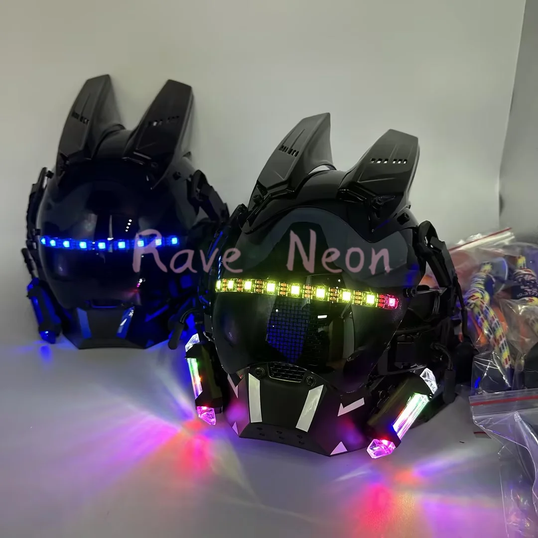 Cyberpunk 2077 DJ Mask Cosplay Helmet Robocop and Racer Cycling Helmets ...
