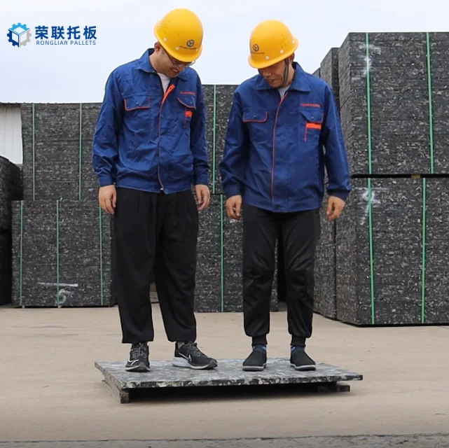 Double Face Maxi Bricks Pallet 48x40 Gmt Fiber 4 Way Block Pallet For ...