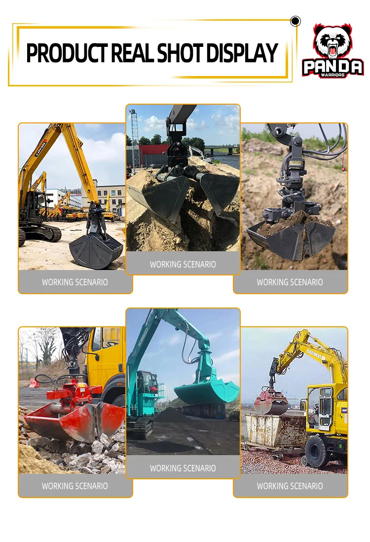 Rotating Clam Shell Buckets - Durable & Efficient Solutions