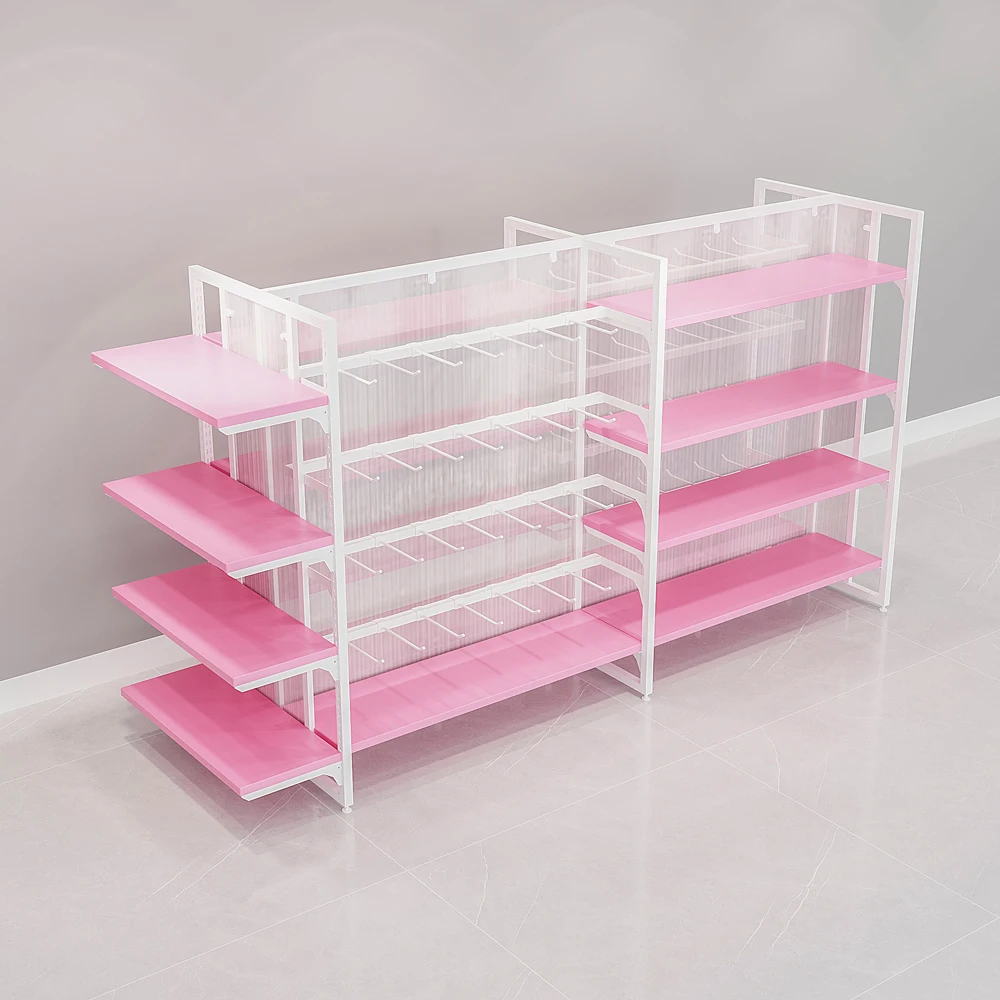 Miniso Style Supermarket Shelves Display Racks Retail Store Floor ...