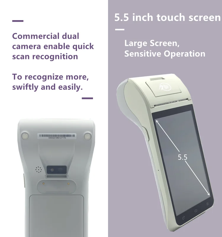 Z91 Handheld Android Pos System Terminal With Touch Screen 4g Wifi Nfc ...