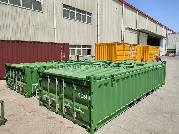 20ft Half Height Corten Steel Open Top Container for Bulk