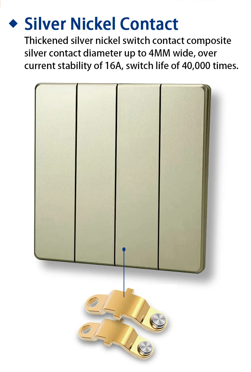 Manufacturers Modern Luxury Uk Standard Universal Outlet Smart Light ...