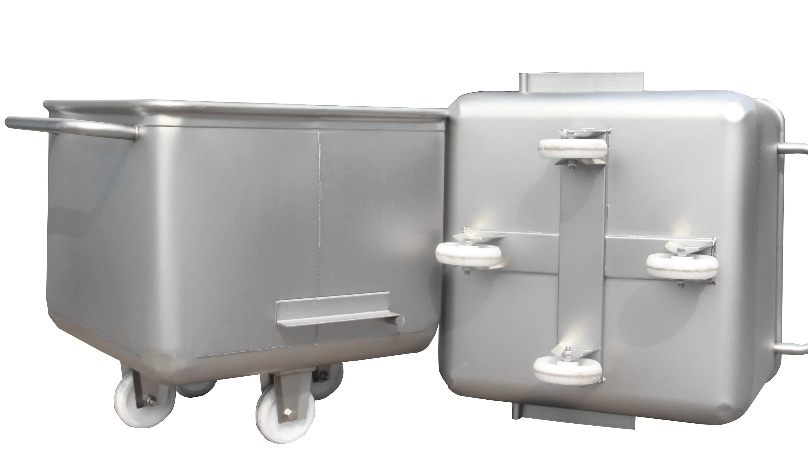 200l Stainless Steel Meat Trolley Buggy,Bin,Cart - Buy Meat Trolley ...