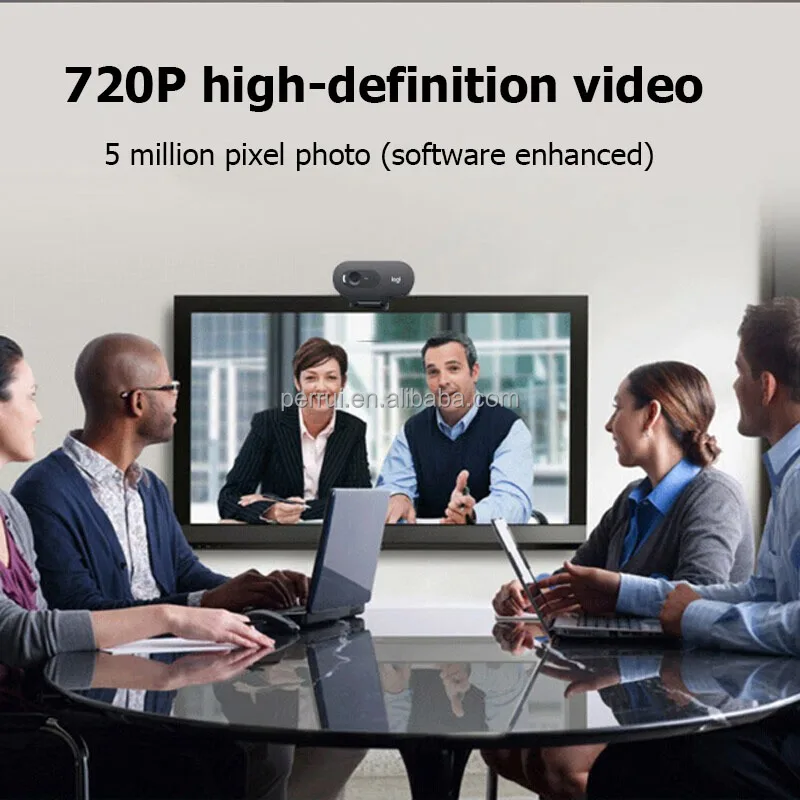 Original Logitech C270 Focus Built-in Microphone 720p HD Original ...