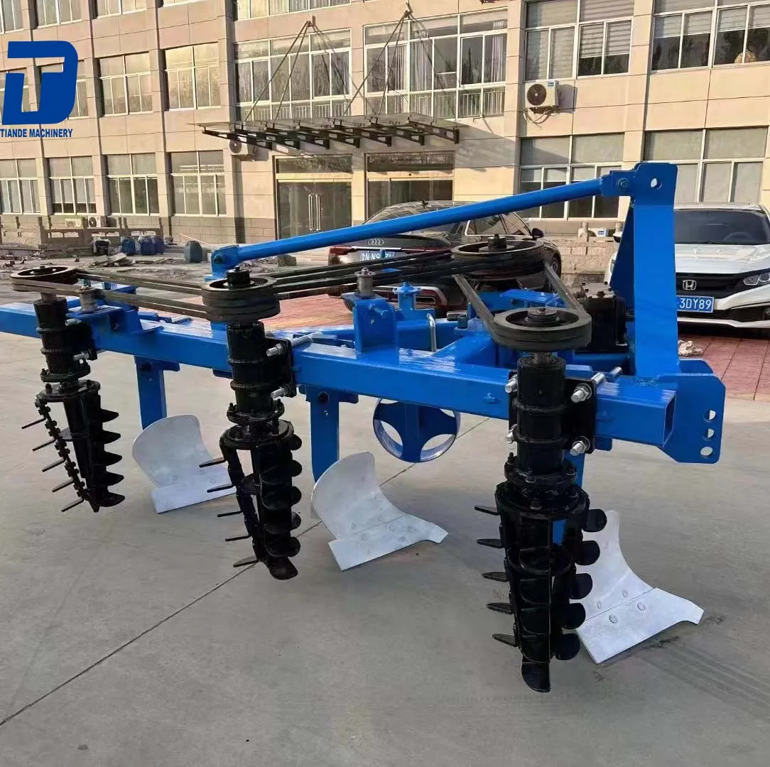 Tractor PTO Plough Rotary Machine Deep Furrow 100-140hp Plow and Rotary ...