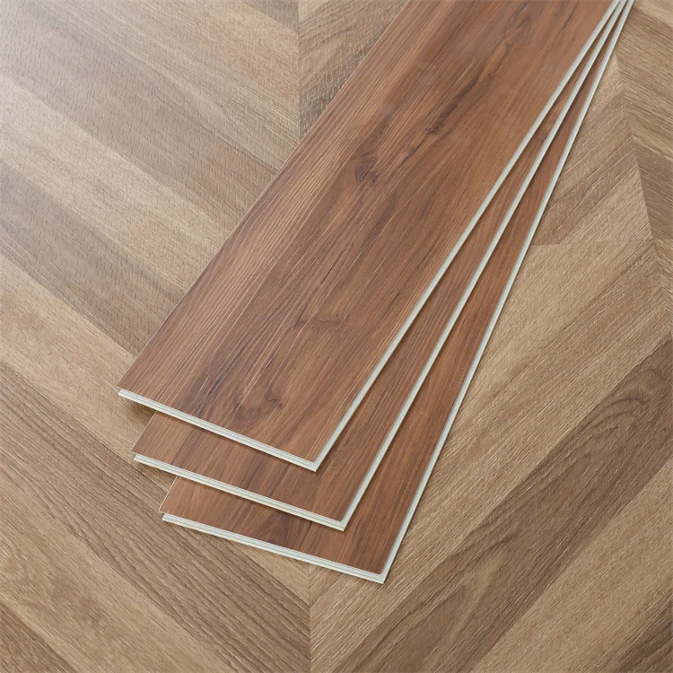 4mm Fireproof Wood Texture Pvc Vinyl Rigid Core Resilient Spc Plastic ...