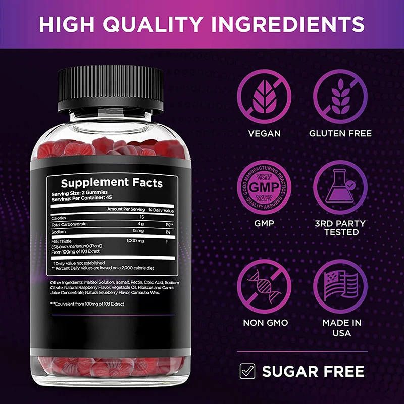 Oem Odm Factory Supplier Liver Cleanse Detox And Repair Herbal Supplement
