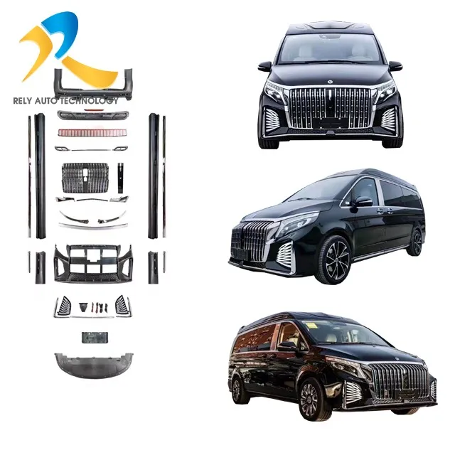 Mold Parts Body Kit Stars Type Bumpers For Mercedes-benz W447 V Class ...