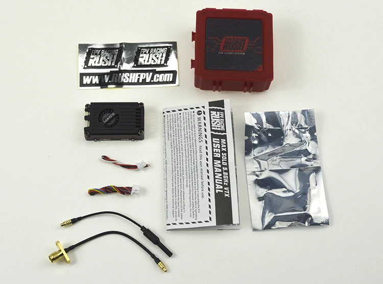 Rush Max Solo Vtx 2.5W FPV Drone Accessories Kit - 5.8ghz