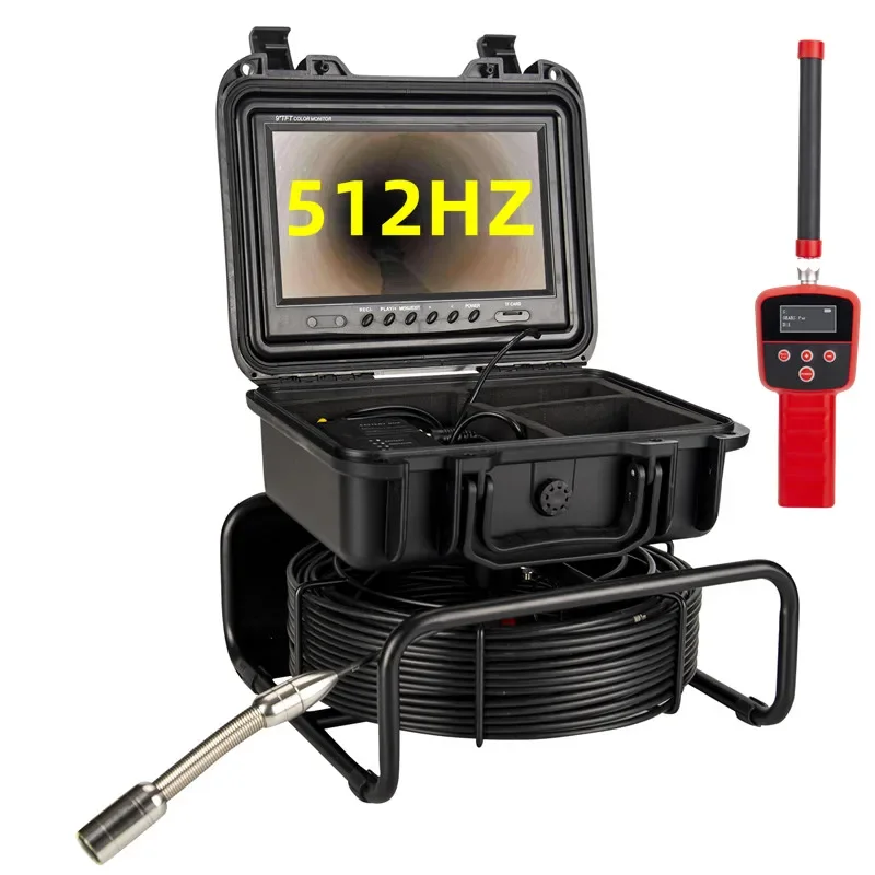 512HZ Transmitter +512 Receiver Sewer Camera Locator 9inch 1080P ...