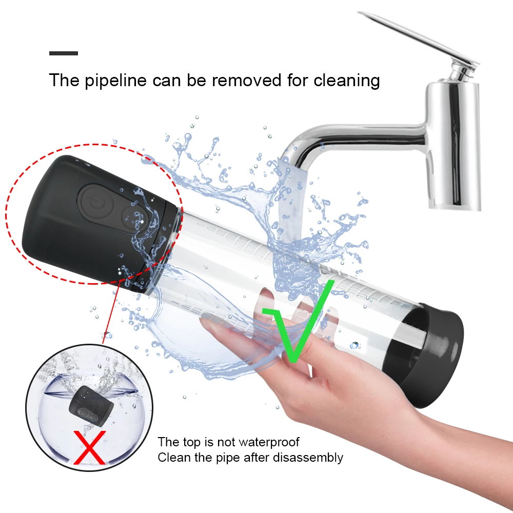 Penis Pump Extender Enlargement Enlarger Penis Other Sex Toys For Men ...