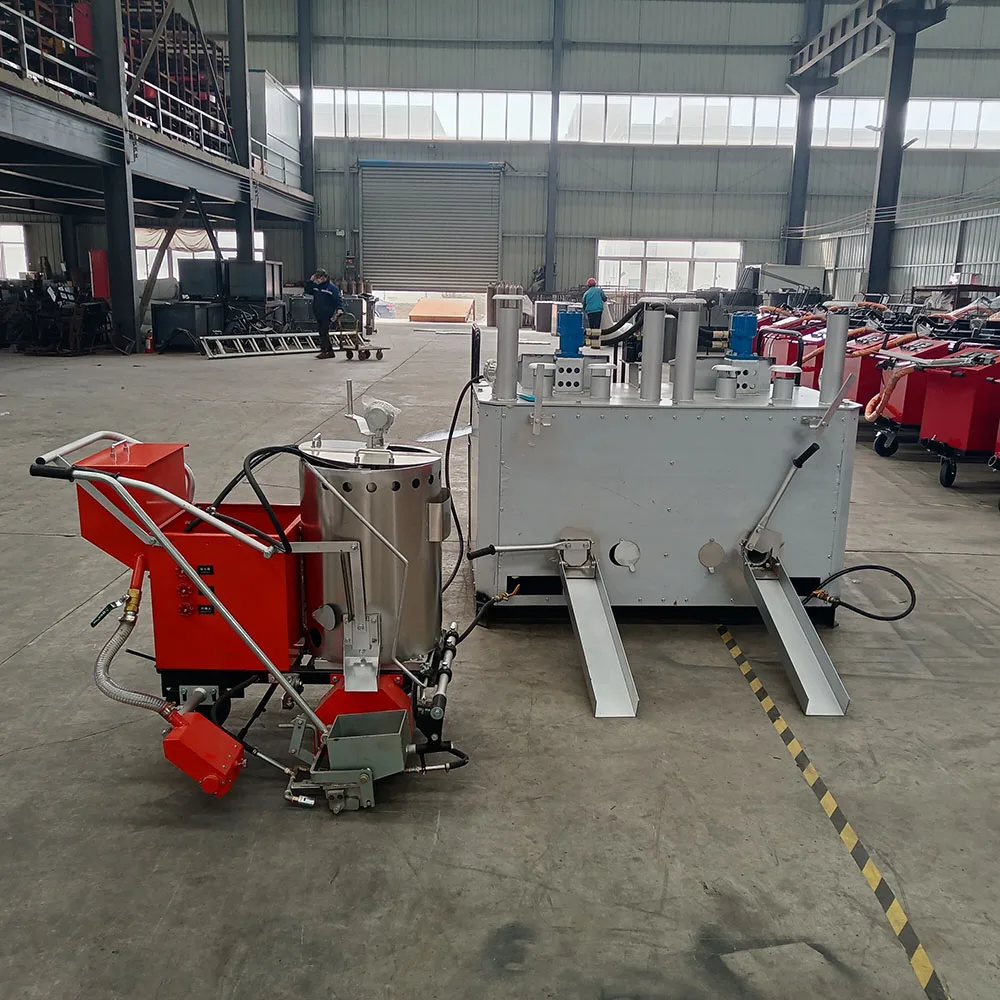 New Hydraulic Hot Melt Boiler Preheat Road Marking Machines with ...
