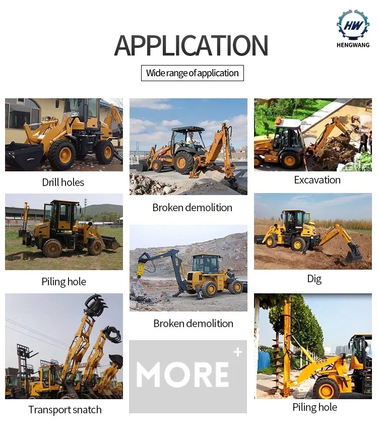 Yunnei Engine Backhoe Loaders - High Efficiency & Durability