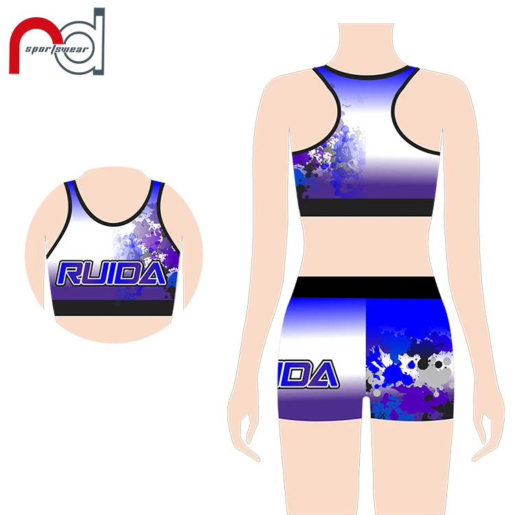 Colorful Custom Cheer Practice Wear Cheerleading Practice Wear Cheer ...