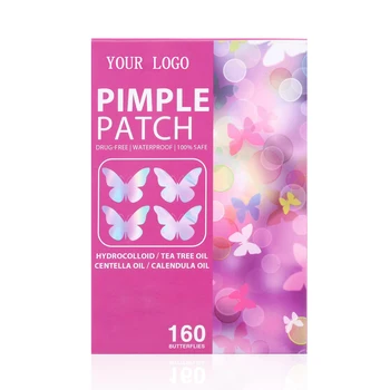 160 Counts Cute Colorful Butterfly Shape Tea Tree Oil Calendula Extract ...